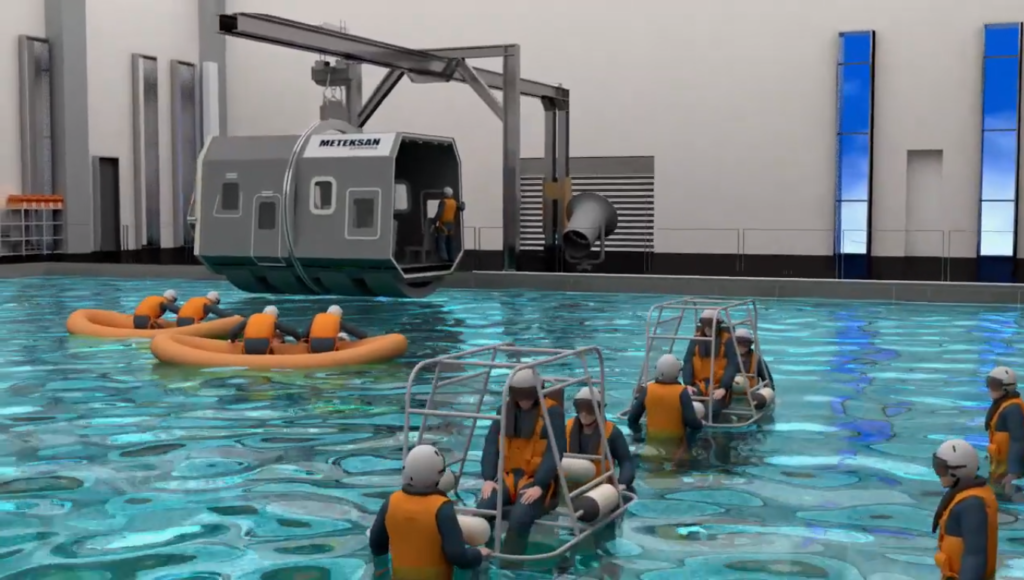 Helicopter Underwater Egress Training Facility (DUNKER) Project ...