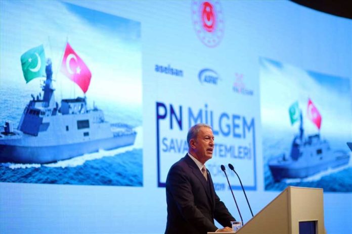 Pakistan’ın üçüncü MİLGEM Korvetinin inşası Karaçi’de başladı ...