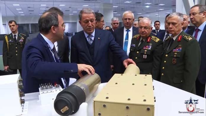 Bakan AKAR yerli Anti-Tank kalkanını inceledi | SavunmaSanayiST