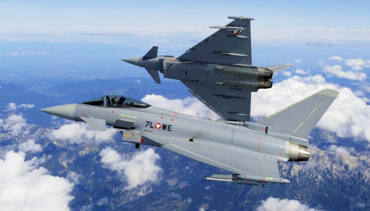 Eurofighter Typhoon EK İlk Kez Görüntülendi