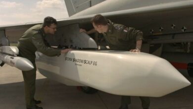 Typhoon'dan ilk kez Storm Shadow atıldı | SavunmaSanayiST