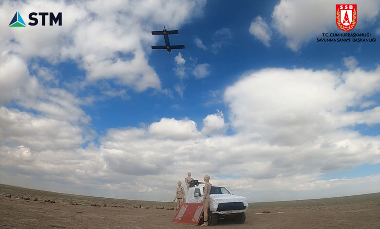 ALPAGU İHA'nın harp başlıklı test atışı gerçekleştirildi