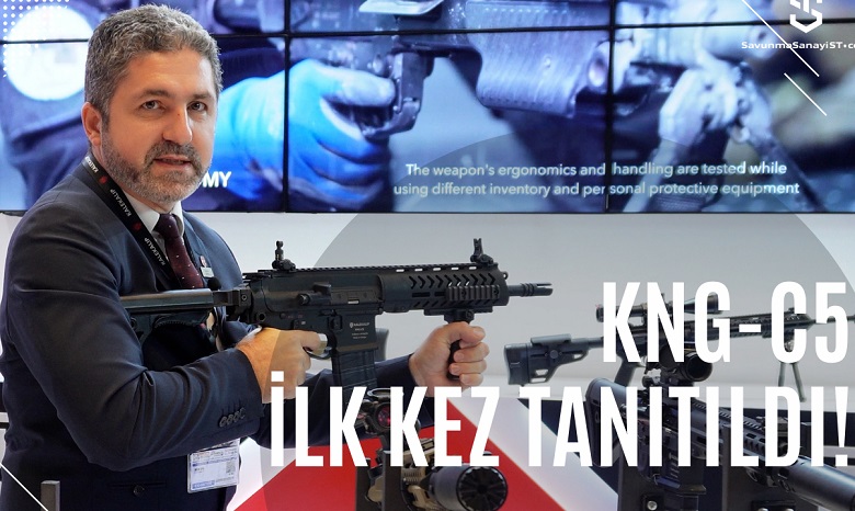 Kale Kalıp Yeni Tüfeği KNG-C5'i Endonezya'da Tanıttı