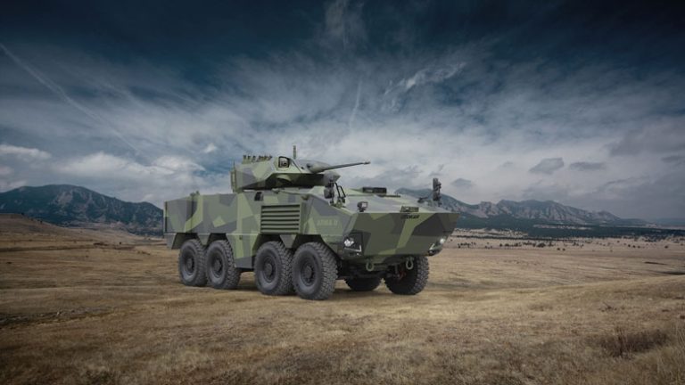 Otokar yerli motorlu ARMA II 8x8'i tanıttı | SavunmaSanayiST