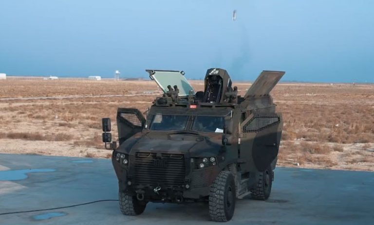 Jandarma'ya 120mm ALKAR havan monteli VURAN teslimatı