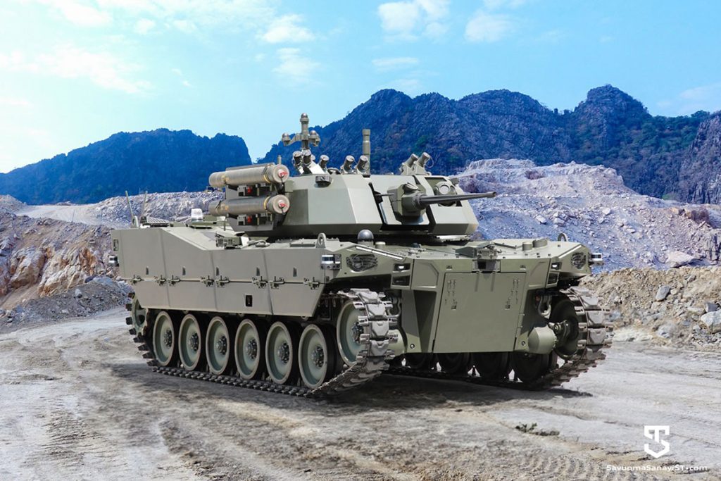 Otokar ALPAR Ağır Sınıf İnsansız Kara Aracını tanıttı