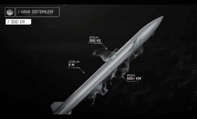 Roketsan'dan 500 km menzilli yeni füze: İHA-300 | SavunmaSanayiST
