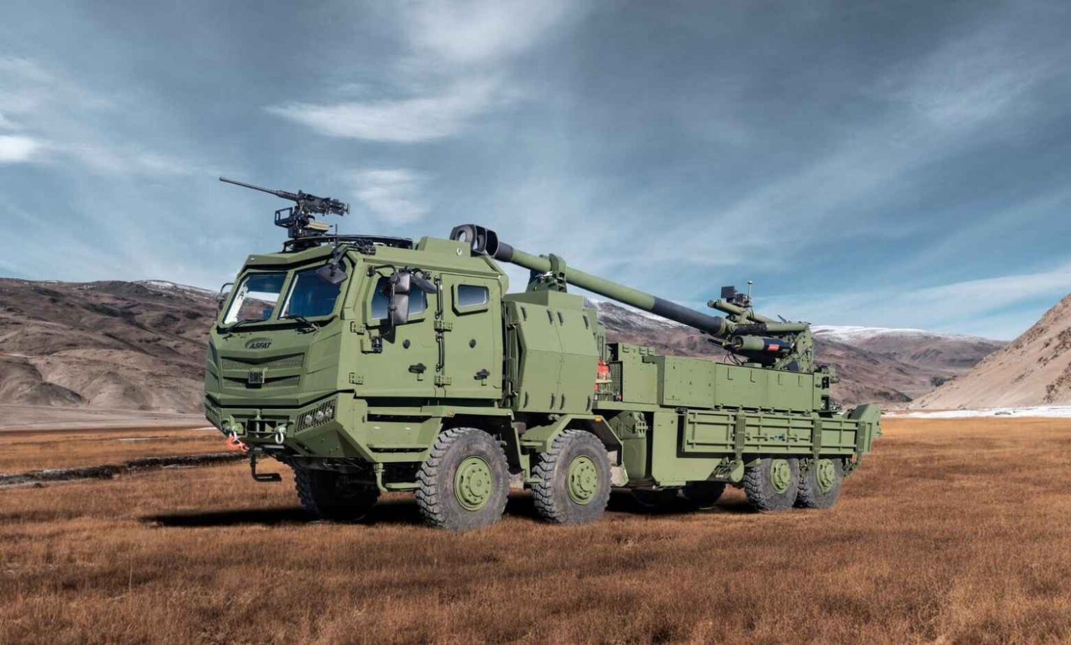 İlk T-155 TTA Entegre Panter Obüsü TSK envanterine girdi | SavunmaSanayiST